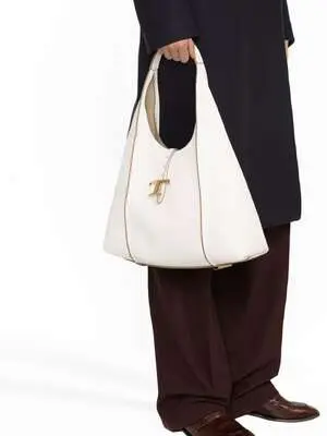 TOD'S Timeless Logo-plaque Shoulder Bag