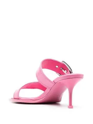 Alexander McQueen 75mm Buckled Leather Sandals