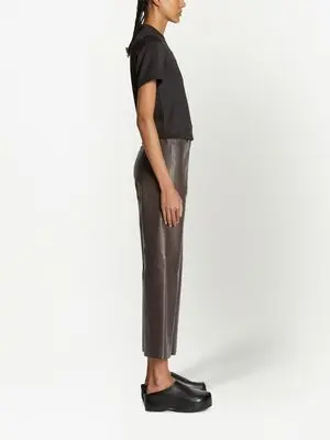 Proenza Schouler White Label Scuba Cropped Jersey T-shirt