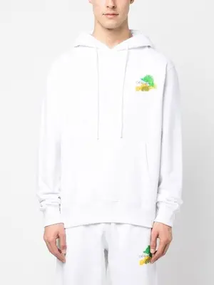 Off-White Arrows Long-sleeve Hoodie - White