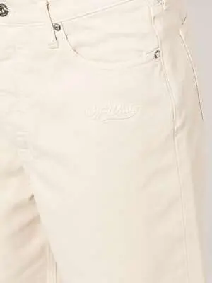 Off-White Canvas Shorts - Neutrals