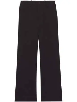Proenza Schouler White Label Cropped Cotton Twill Culottes