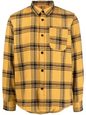 A.p.c. Check-print Long-sleeve Shirt