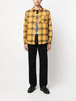 A.p.c. Check-print Long-sleeve Shirt