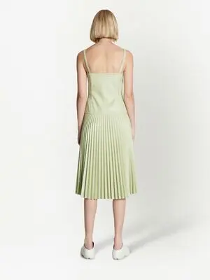 Proenza Schouler White Label Faux-leather Midi Dress