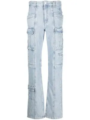 Isabel Marant Vokayo Straight-leg Jeans - Blue