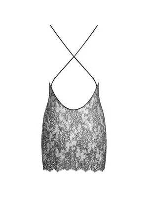 MAISON CLOSE Floral-lace Short Dress