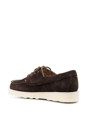 SEBAGO Lace-up Suede Boat Shoes