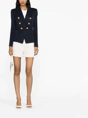 Balmain Double-breasted Blazer - Blue