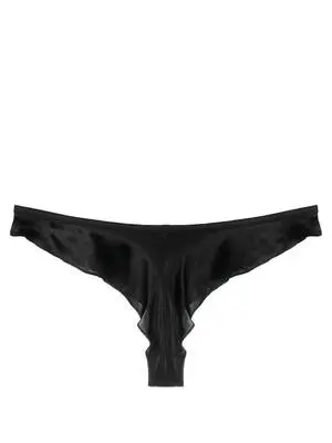 MAISON CLOSE Flared Satin-finish Briefs