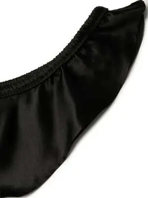 MAISON CLOSE Flared Satin-finish Briefs