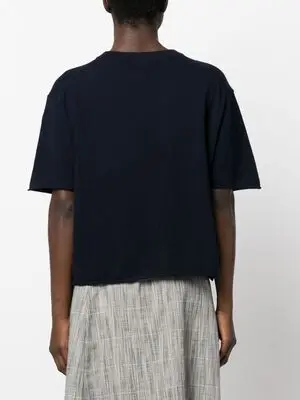 LISA YANG Short-sleeved Knitted Top