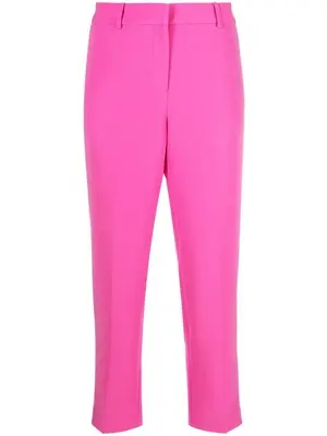 Michael Kors Cropped Tailored Trousers - Pink