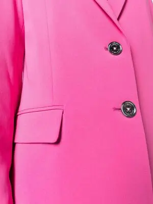 Michael Kors Single-breasted Wool Blazer - Pink