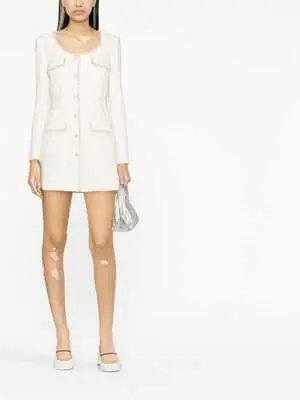 SELF-PORTRAIT Embellished Blazer Dress