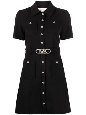 Michael Kors Belted Shirt Dress