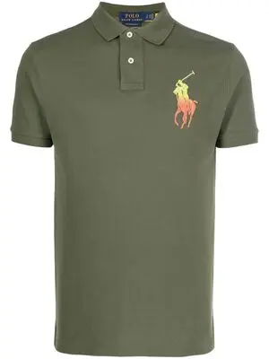 Polo Ralph Lauren Embroidered-logo Short-sleeve Polo Shirt
