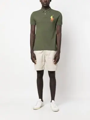 Polo Ralph Lauren Embroidered-logo Short-sleeve Polo Shirt