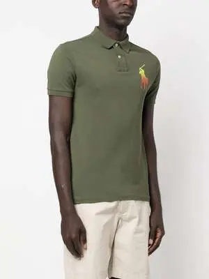 Polo Ralph Lauren Embroidered-logo Short-sleeve Polo Shirt
