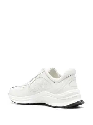 Gucci Run Leather Sneakers - White