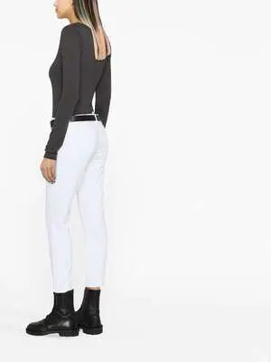 Dsquared2 Cropped Denim Jeans - White