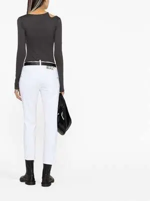 Dsquared2 Cropped Denim Jeans - White