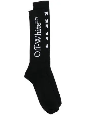Off-white Logo Socks For Men