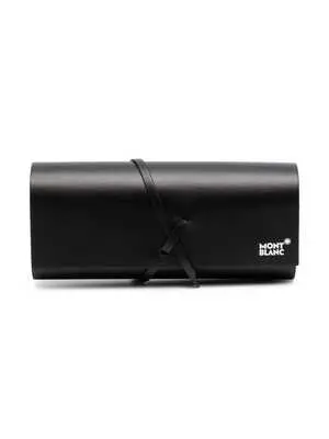 Montblanc Round Frame Tinted Sunglasses - Black