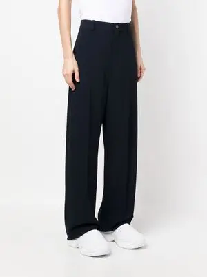 Balenciaga Large-fit Tailored Trousers - Blue