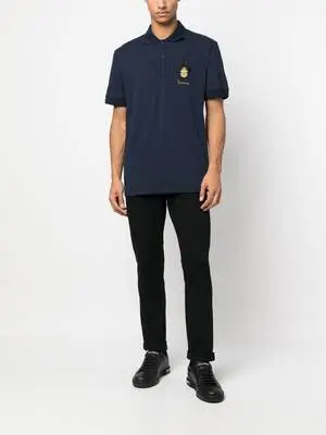 BILLIONAIRE Embroidered-logo Polo Shirt