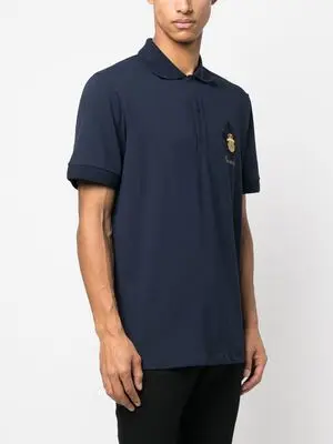 BILLIONAIRE Embroidered-logo Polo Shirt