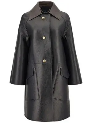 Ferragamo Leather Coats For Women