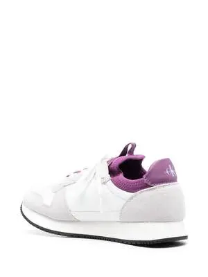 Calvin Klein Side Logo-print Low-top Sneakers - White
