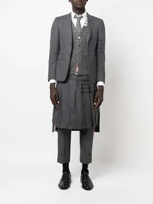 Thom Browne Stripe-print Wool Trousers