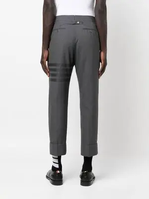 Thom Browne Stripe-print Wool Trousers