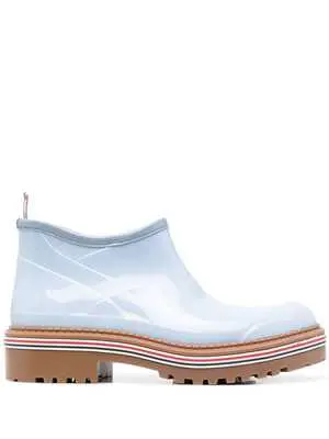Thom Browne Striped Boots For Men