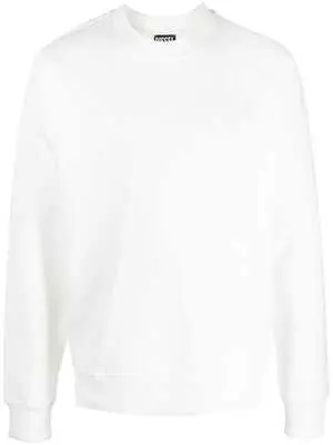 DIESEL® S-rob-megoval Cotton Sweatshirt - White