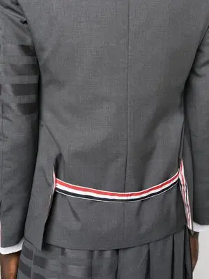 Thom Browne 4-bar Stripe Blazer - Grey