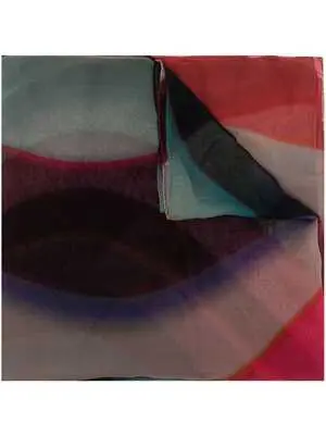 Paul Smith Silk Spray Swirl Scarf