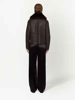 JIL SANDER Satin-finish Trousers