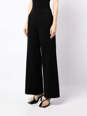 Spanx Wide-leg Trousers - Black