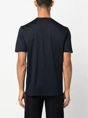 Saint Laurent Crew Neck Cotton T-shirt