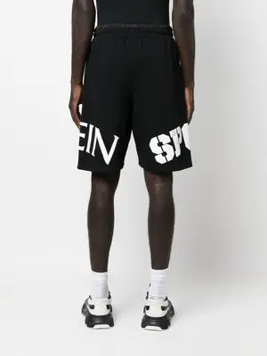PLEIN SPORT Logo-print Track Shorts