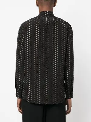 Saint Laurent Polka-dot Print Shirt