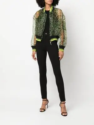 Roberto Cavalli High-rise Skinny Trousers