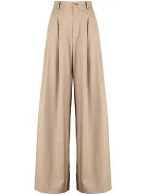 Natasha Zinko High-waisted Wide-leg Trousers