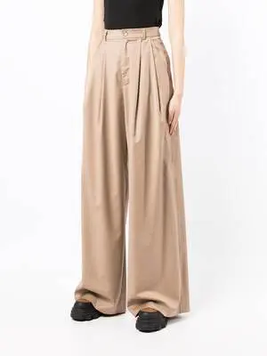 Natasha Zinko High-waisted Wide-leg Trousers