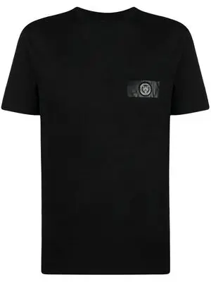 PLEIN SPORT Tiger-print Short-sleeved T-shirt - Black