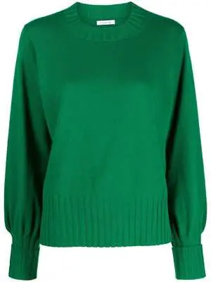 Malo Crew-neck Cashmere Jumper - Green