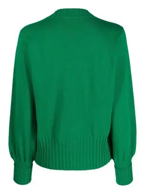 Malo Crew-neck Cashmere Jumper - Green